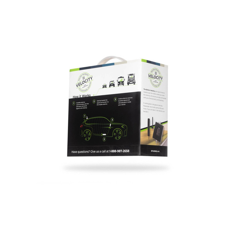 Bolton Velocity Trucker XL Cellular Signal Booster Kit