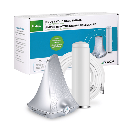 SureCall Flare Signal Booster Kit - Easy Install For Homes