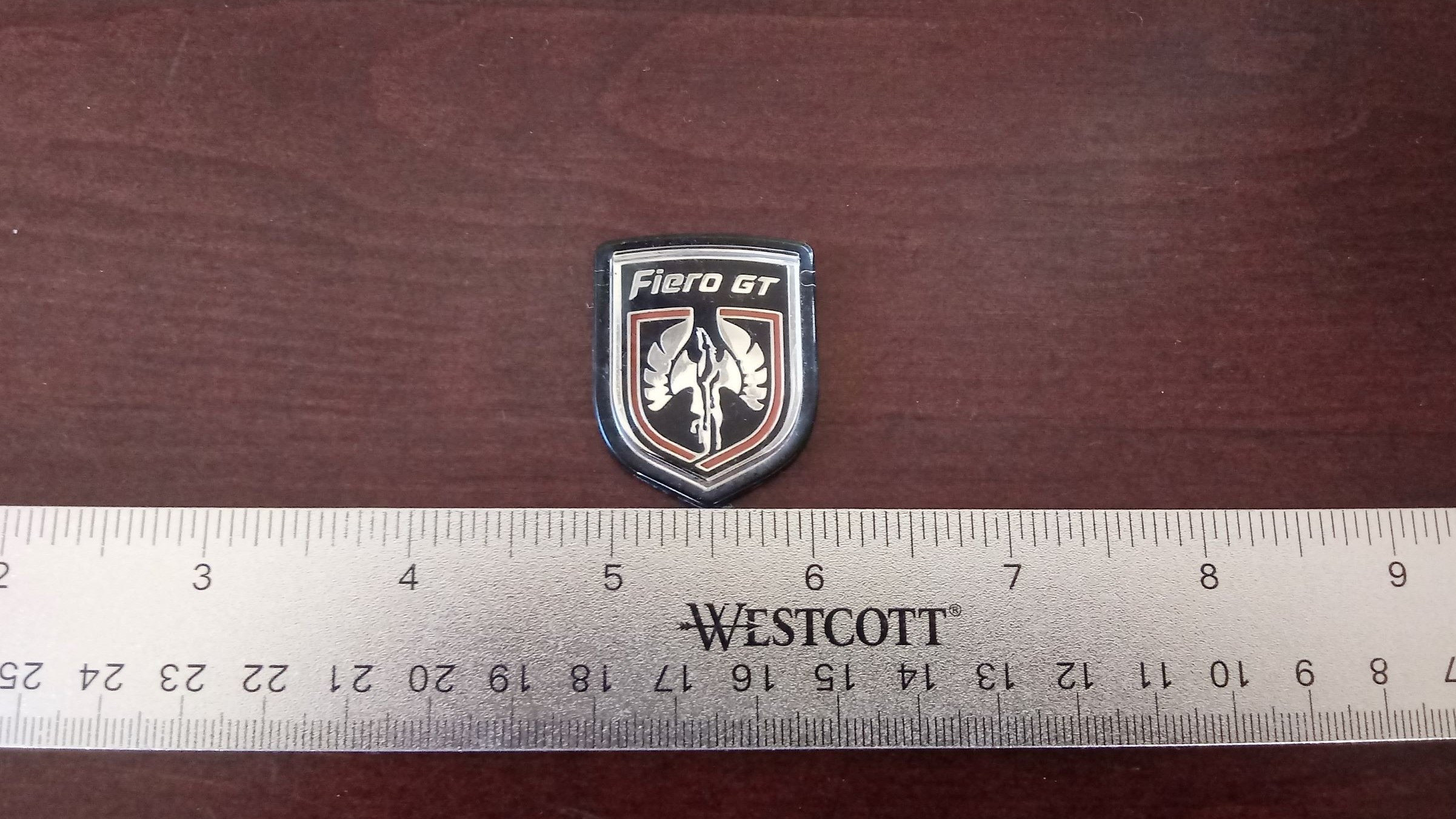 Original 1986-1987-1988 Pontiac Fiero GT Horn Button Emblem-Badge