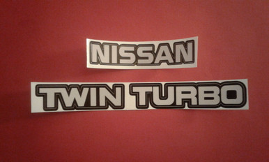 New 1990-1996 Nissan 300ZX Twin Turbo Complete Decal Set