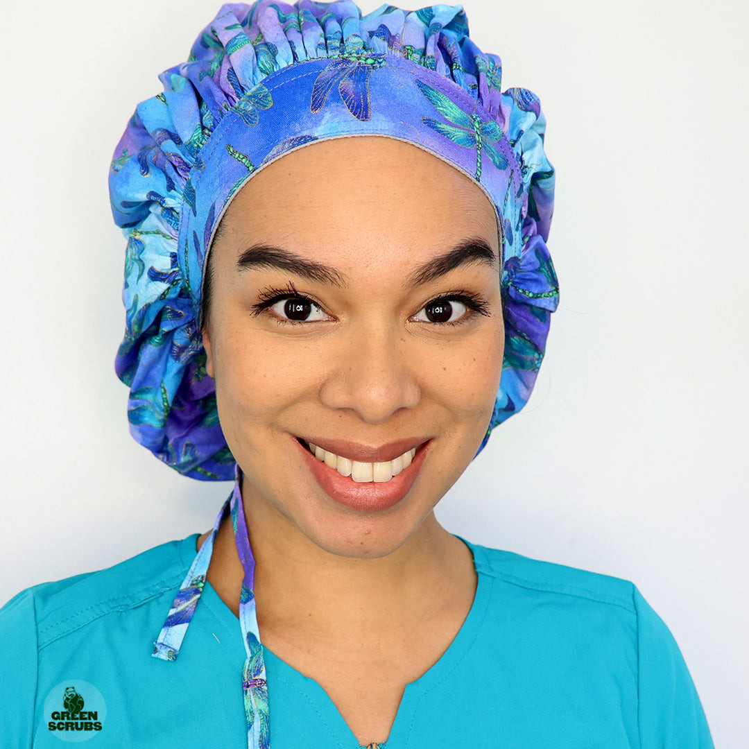 Dragonflies Scrub Hats by Green Scrubs | GreenScrubs.com