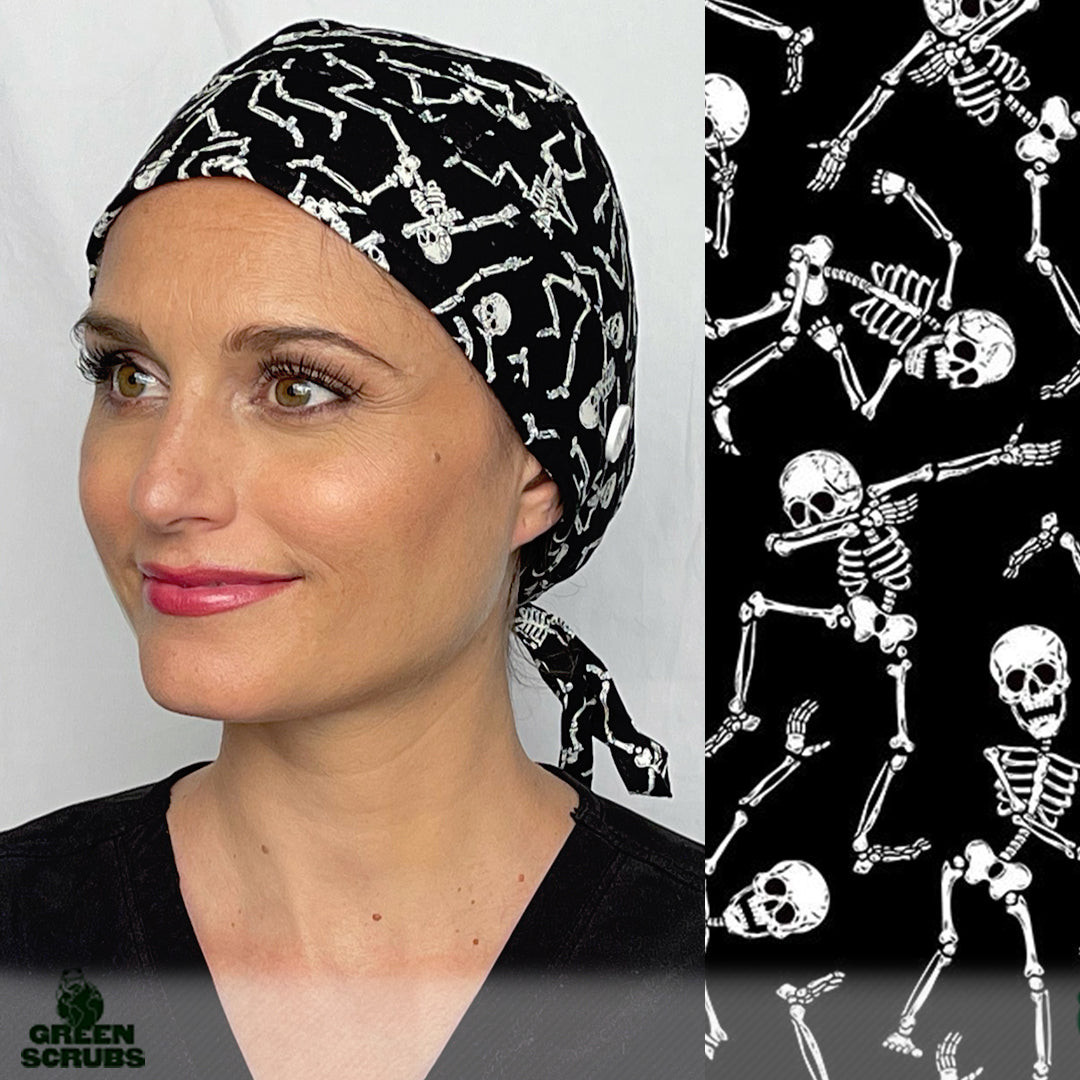 Scrub hats - Skulls - Page 1 - Green Scrubs