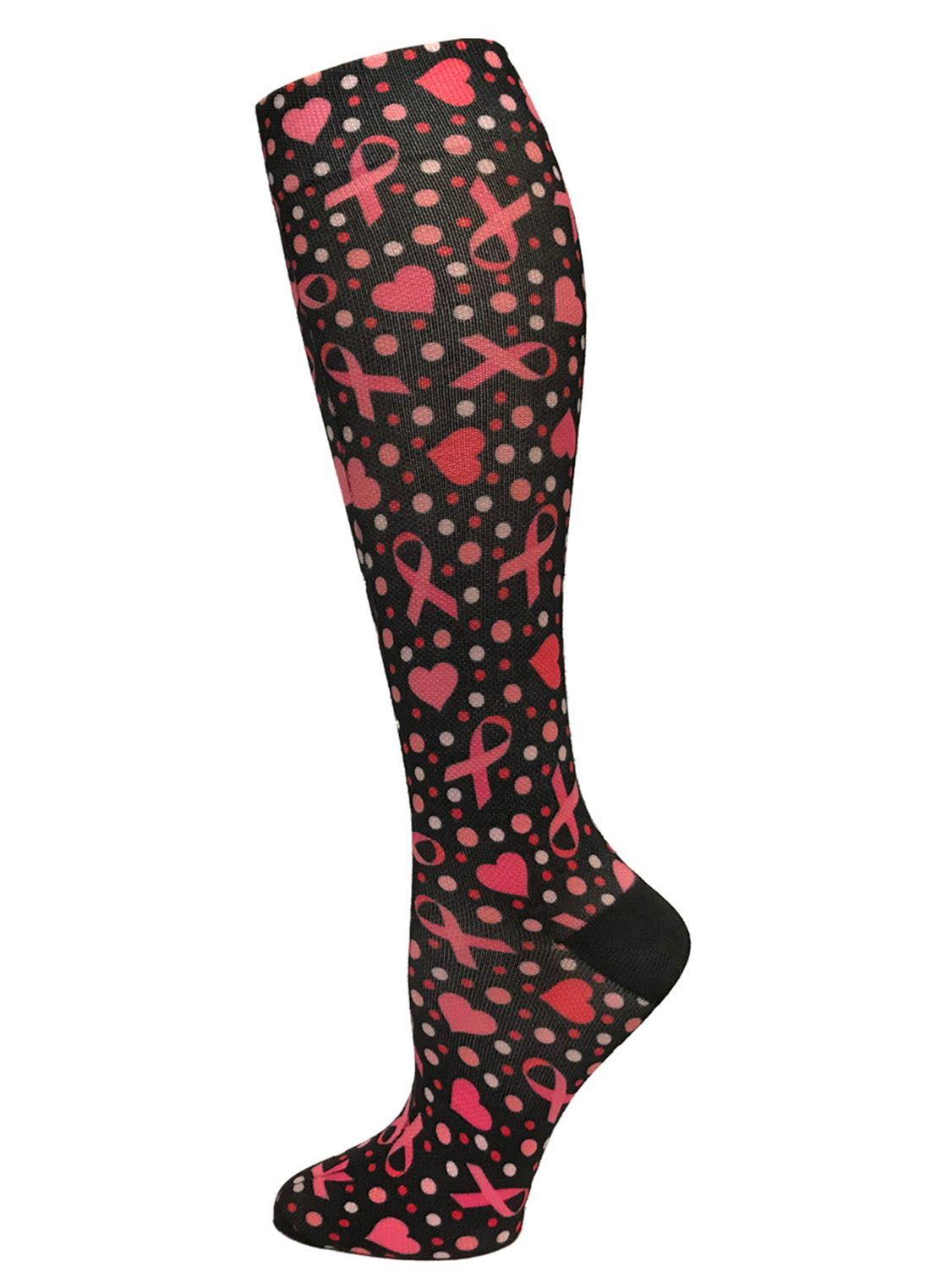 Prestige Medical 387 - 12" Soft Comfort Compression Socks - Ribbons and ...