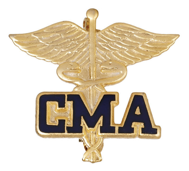 Prestige Medical 1073 Emblem Pin Certified Medical Assistant ...