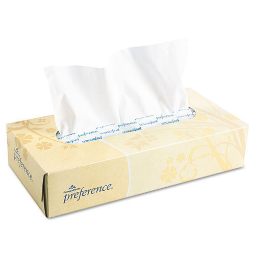 Georgia Pacific gpc48100 facial tissue, flat box, 100