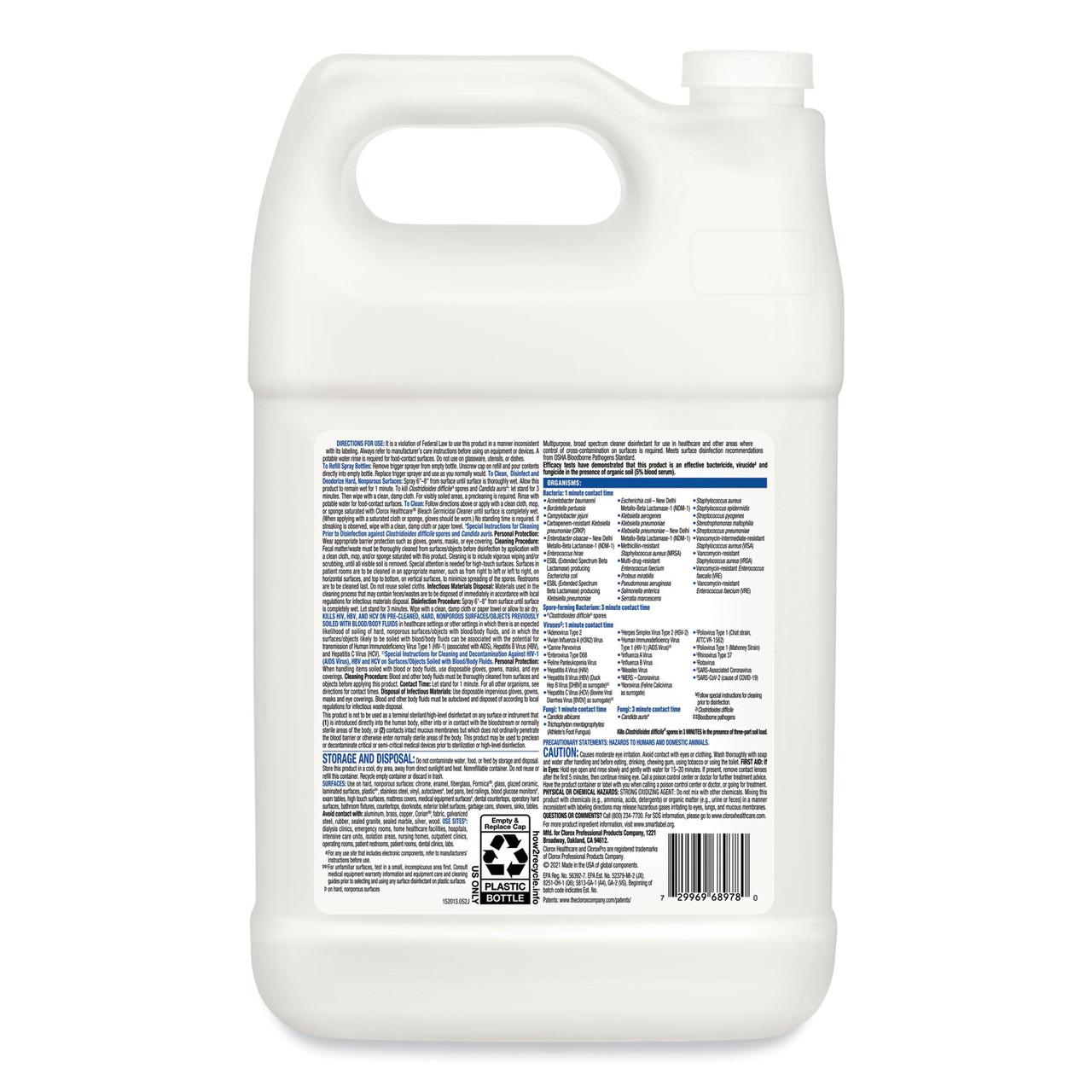 Clorox Dispatch Hospital cleaner disinfectant with bleach