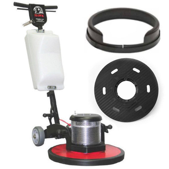 Hawk F911701DX Glide 17 inch floor buffer deluxe