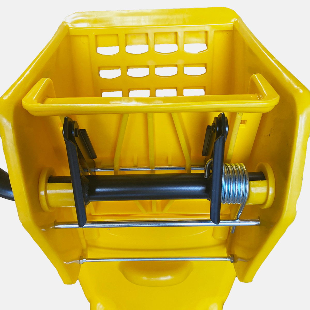 Mop Bucket with Side Press Wringer Combo Yellow 35 Quart by Cleaning ...