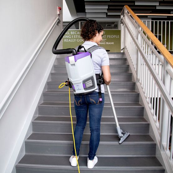 Proteam 107747 GoFit 3 Backpack Vacuum with 101338 2 Piece Wand and ...