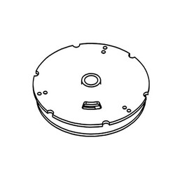 Eagle Pad Center Lock For Buffers 1410