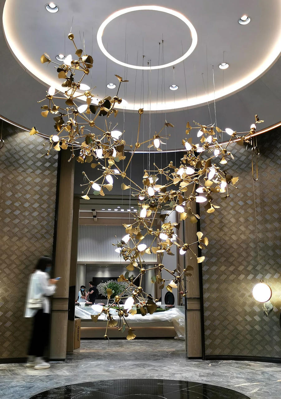 Cool Hotel Lobby Lighting Nordic Style Hotel Lobby Business Center