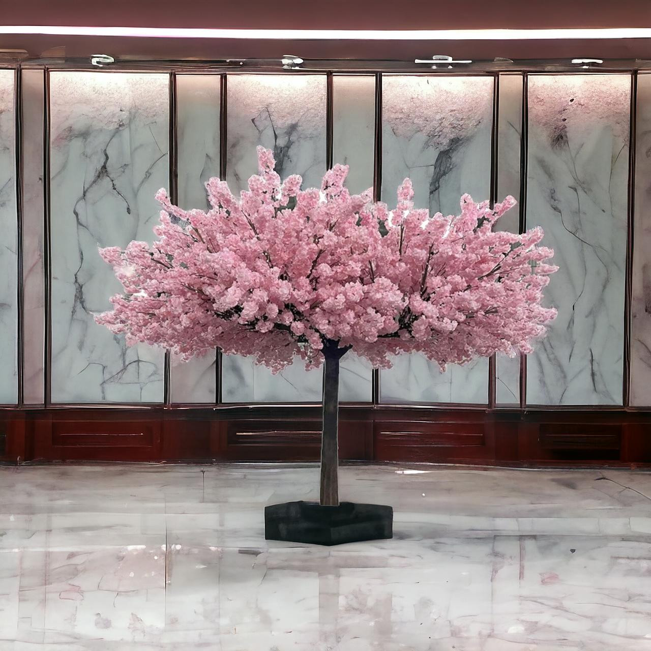 Luisa Artificial Pink Tree Artificial Cherry Blossom Tree Artificial Tree With Lights