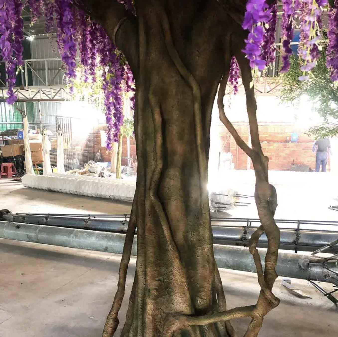 Penelope: Customizable Artificial Purple Wisteria Tree - Large Faux ...