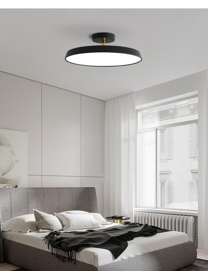 Sven Disc Ceiling Light LED Black White Grey Gold - Adjustable Ceiling ...