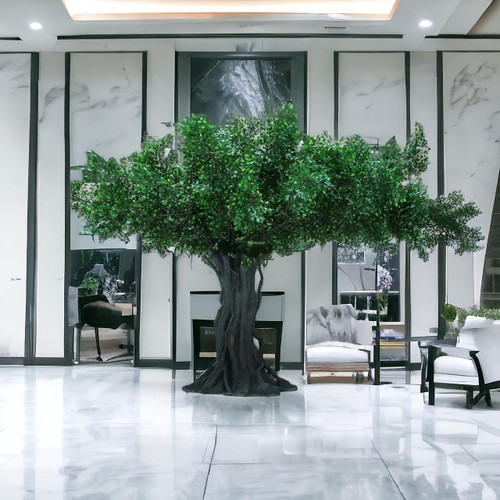 Boris Presents: Lifelike Faux Banyan Tree - Artificial Indoor Trees ...