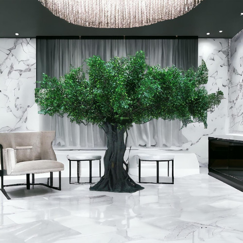 Boris Presents: Lifelike Faux Banyan Tree - Artificial Indoor Trees ...