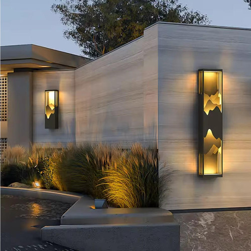 Rina Presents: Contemporary Exterior Sconce Light Fixtures - Outdoor ...