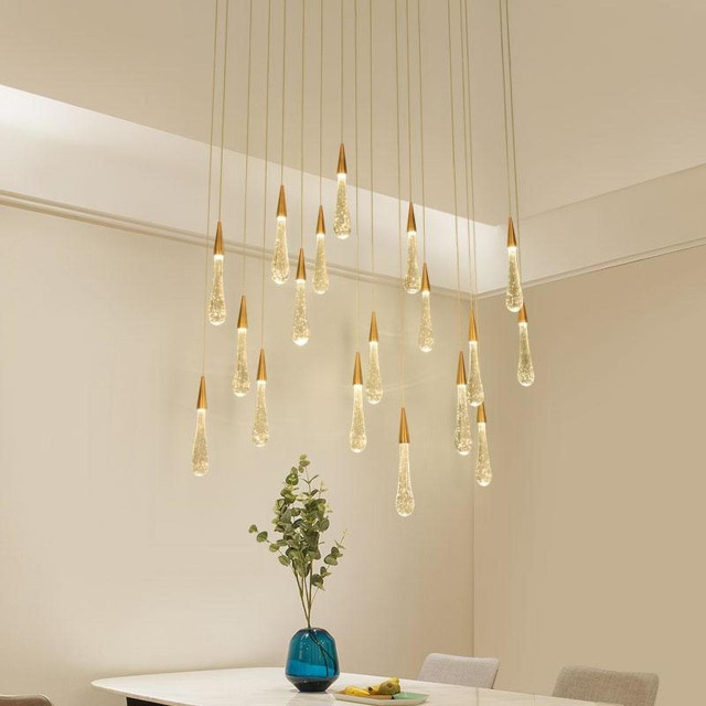 Buy This Stunning Glass Droplet Chandelier Today - A Crystal Raindrop ...