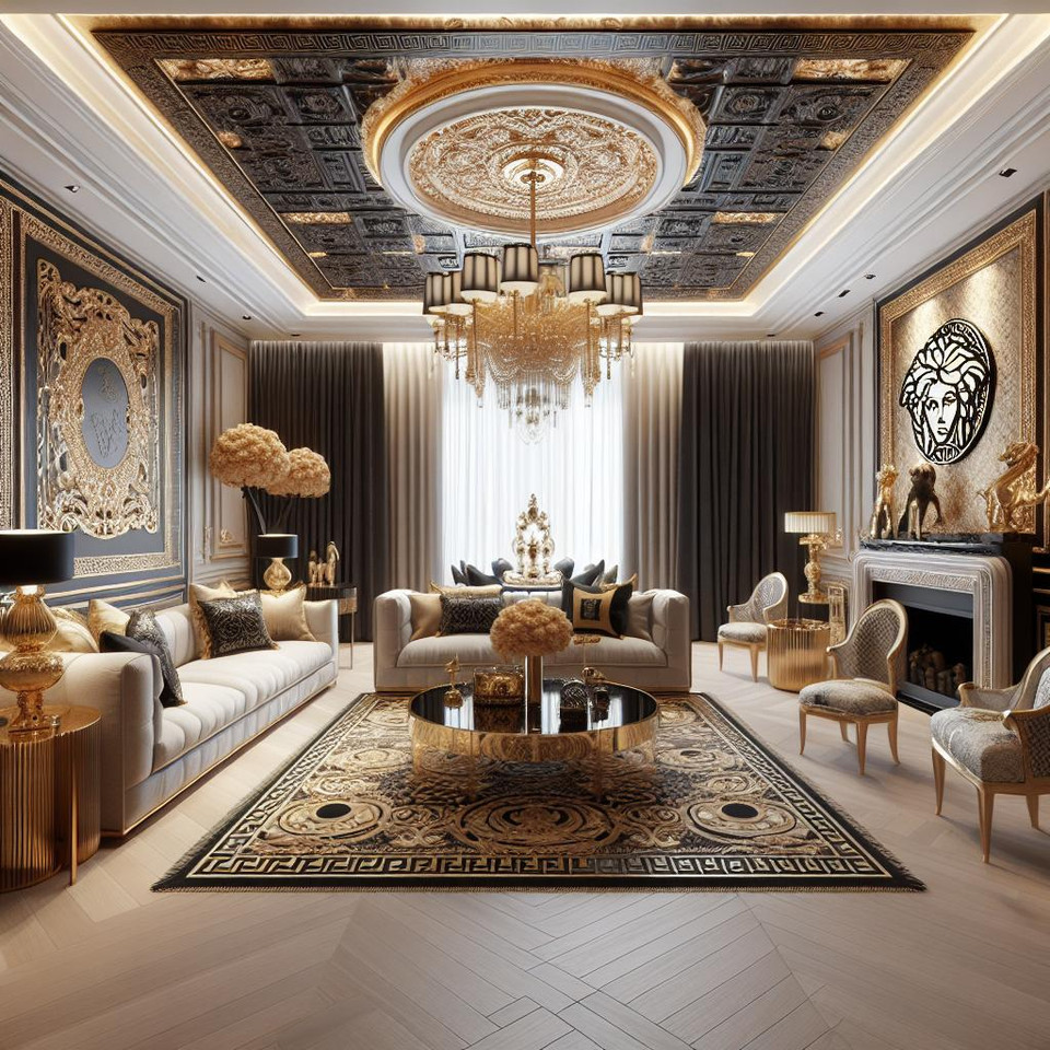 Versace Inspired Home Decor: Iconic Elements for a Chic and ...