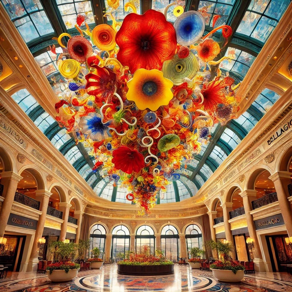 Bellagio Lobby Ceiling