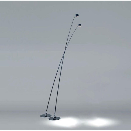 Moda Modern Black Tall Floor Lamp - Extra Tall Lamps For Living room ...
