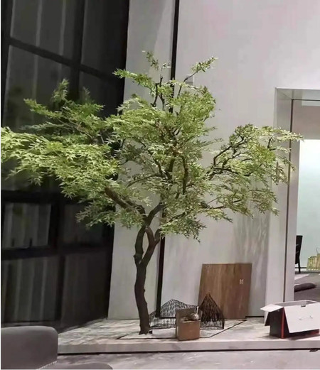 Maple Green Artificial Maple Trees Large Faux Trees Indoor Faux Maple Tree jasboutique