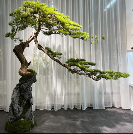 Indoor fake trees with lights store
