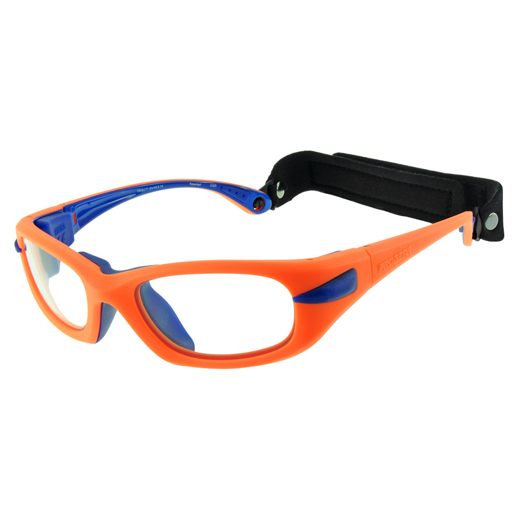 Progear Small Kids Sports Glasses Neon Orange +Rx Lenses - Kids Sports ...