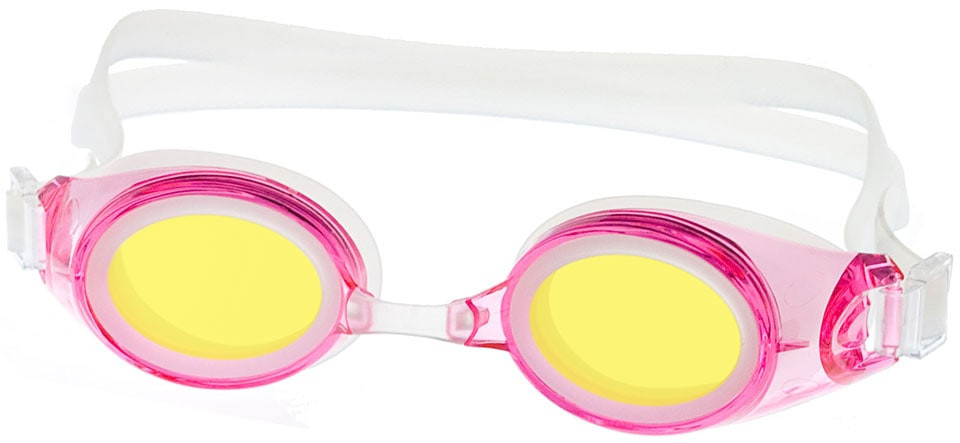 Prescription Swim Goggles Pink with Custom Lenses GogglesNMore
