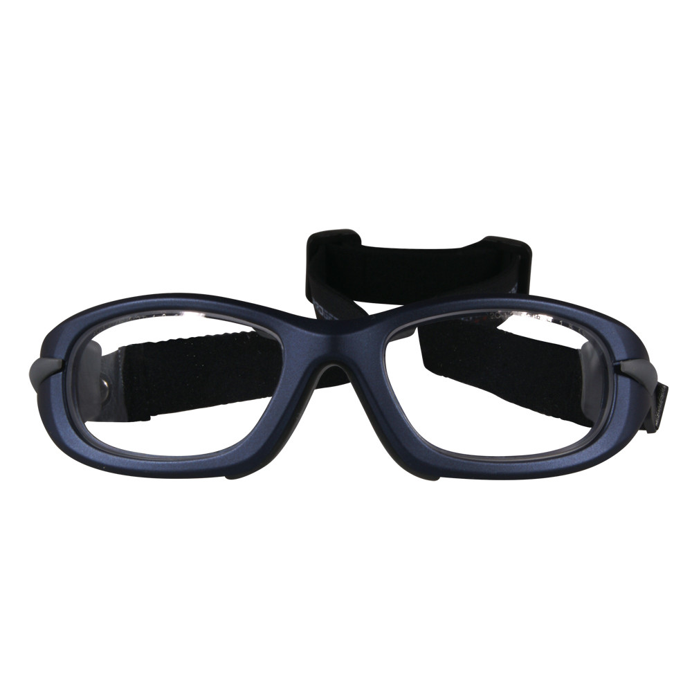 Progear Adults XL Sports Goggles Matte Blue Transparent +Rx Lenses ...