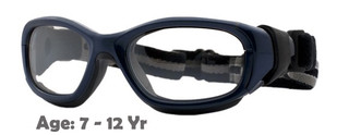 Rec Specs F8 Slam Goggle Shiny Black Grey Eye Size 52 - Goggles n More