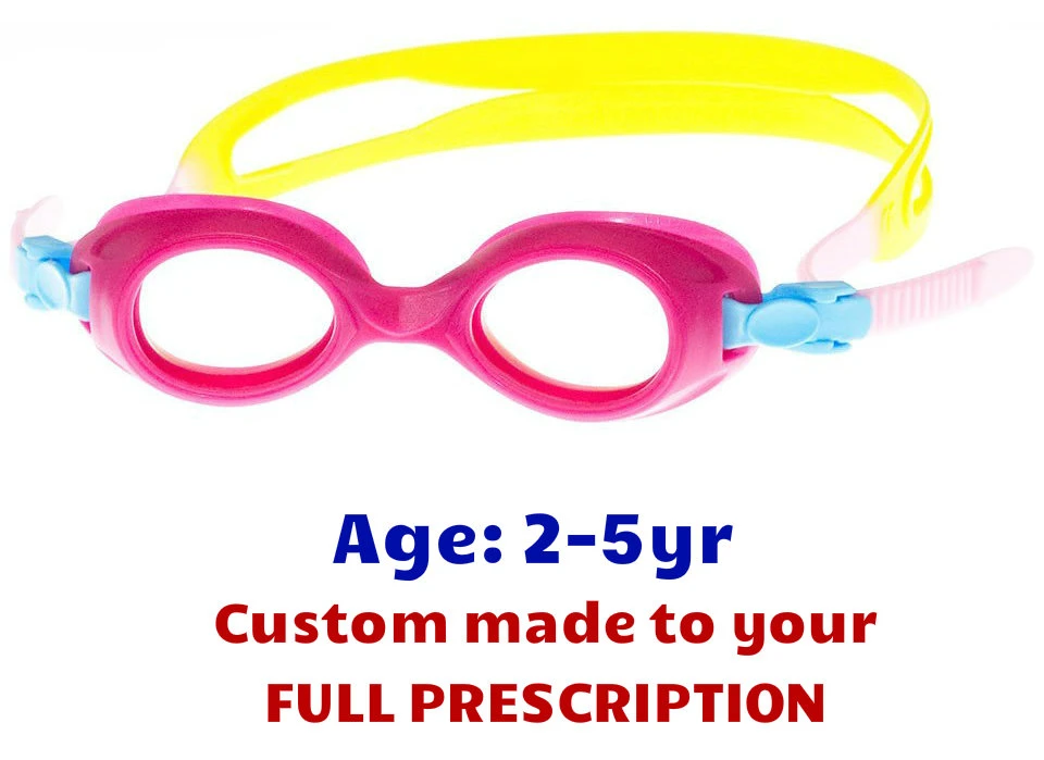 Prescription Kids Swim Googles | Ready Made & Custom Lenses