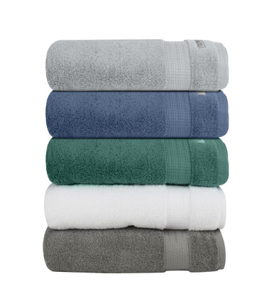 Super Plush Bath Towels White -Bas Phillips - Bed & Home Barn