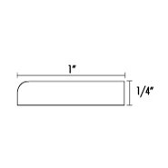 Scribe Molding 1" Laminate - Cabinet Now