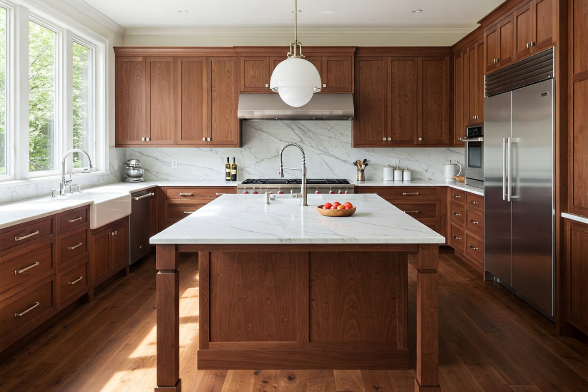 The Top 5 Wood Types for Quality Custom Kitchen Cabinets - Cabinet Now