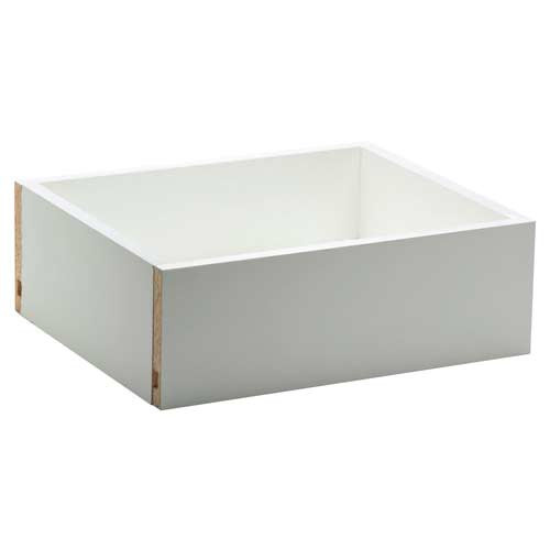 White Melamine Drawer Boxes | Affordable Replacement Drawer Boxes