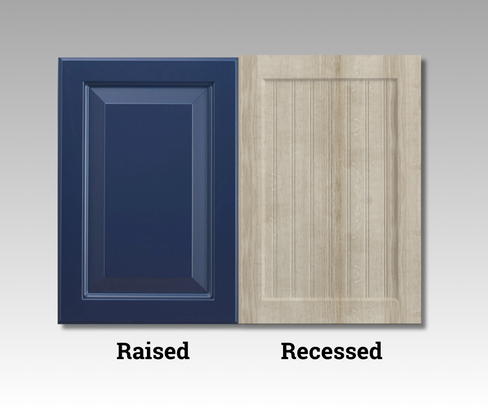 Recessed VS Raised Panel Cabinet Doors - Cabinet Now