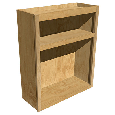 Wall Cabinet - 22 Inch Opening - Hickory