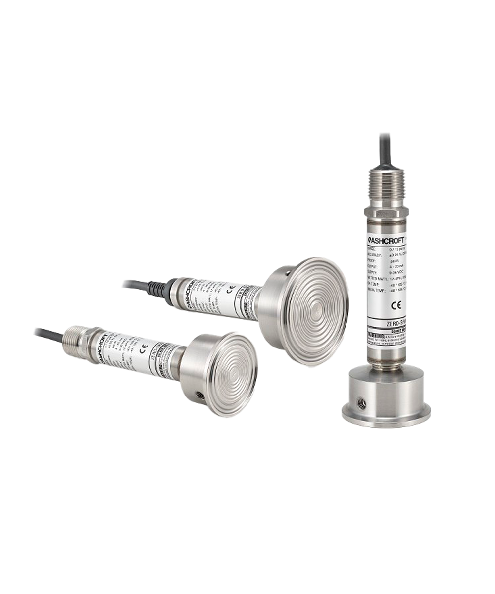 Ashcroft E2 Sanitary Pressure Transducer - FLW, Inc.
