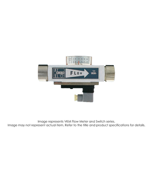 KOBOLD Instruments VKM-7103 VKM Flow Meter, Flow Meter/Switch, 0.05-0.3 ...