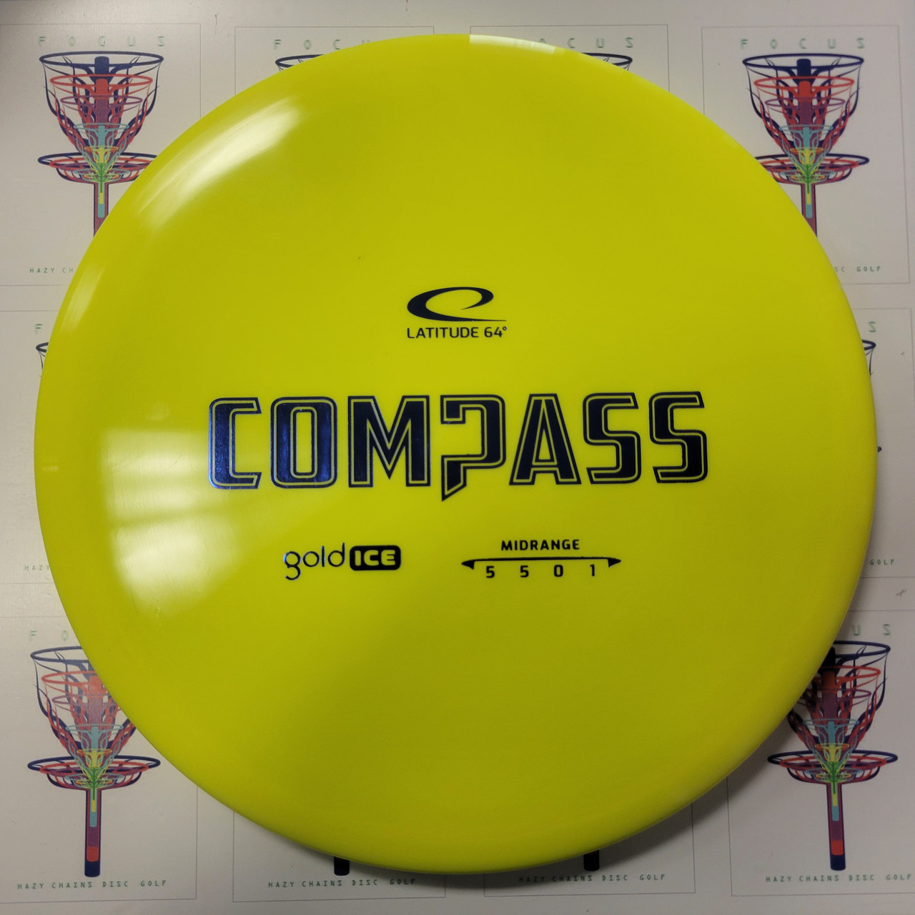 Gold Ice Compass