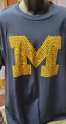 Maze and Blue T-Shirt