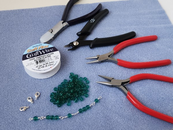 Soft Flex Craft Wire Starter Kit includes a Bead Mat, Bead Nipper ...