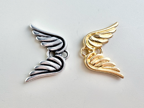 Assorted Metals Guardian Angel Wing Connector for Handcrafted Jewelry ...