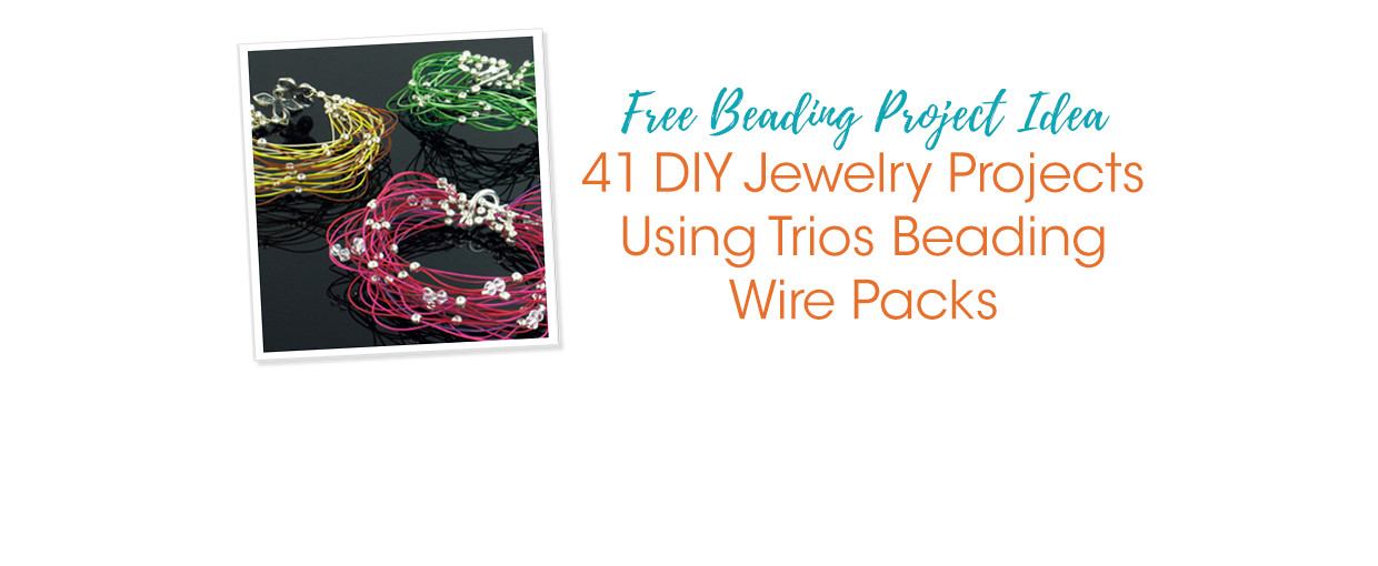 Free Beading Project Ideas: 41 DIY Jewelry Projects Using Trios Beading ...