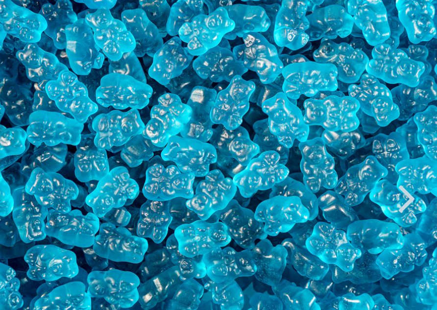 Blue Raspberry Gummi Bears