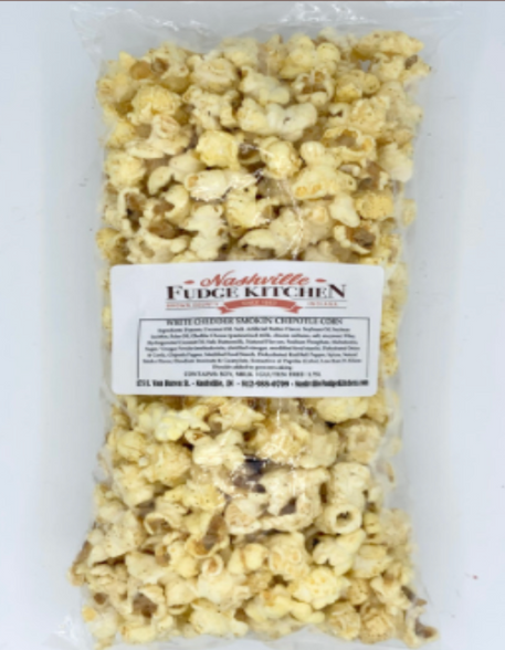 White Cheddar Smokin Chipotle popcorn