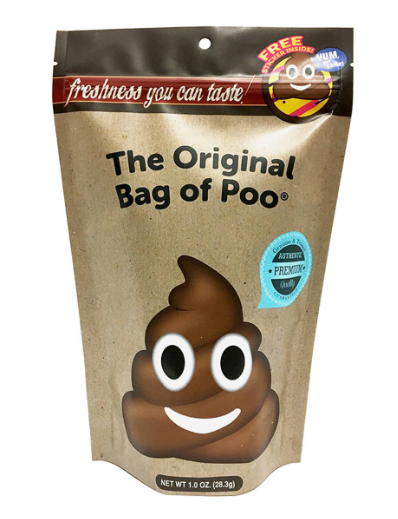 The Original Bag of Poo Cotton Candy