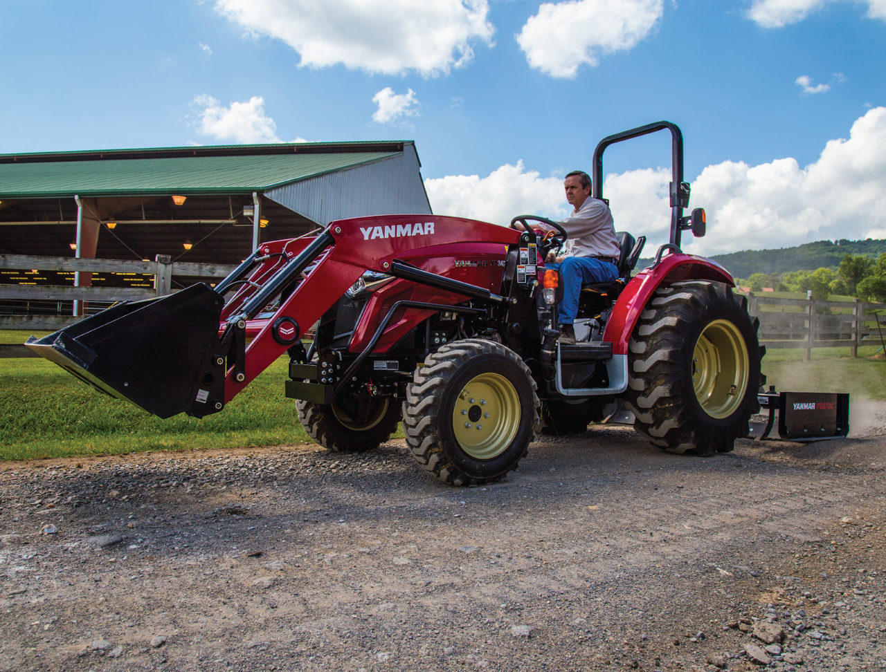 Yanmar YT359 Cab + Backhoe