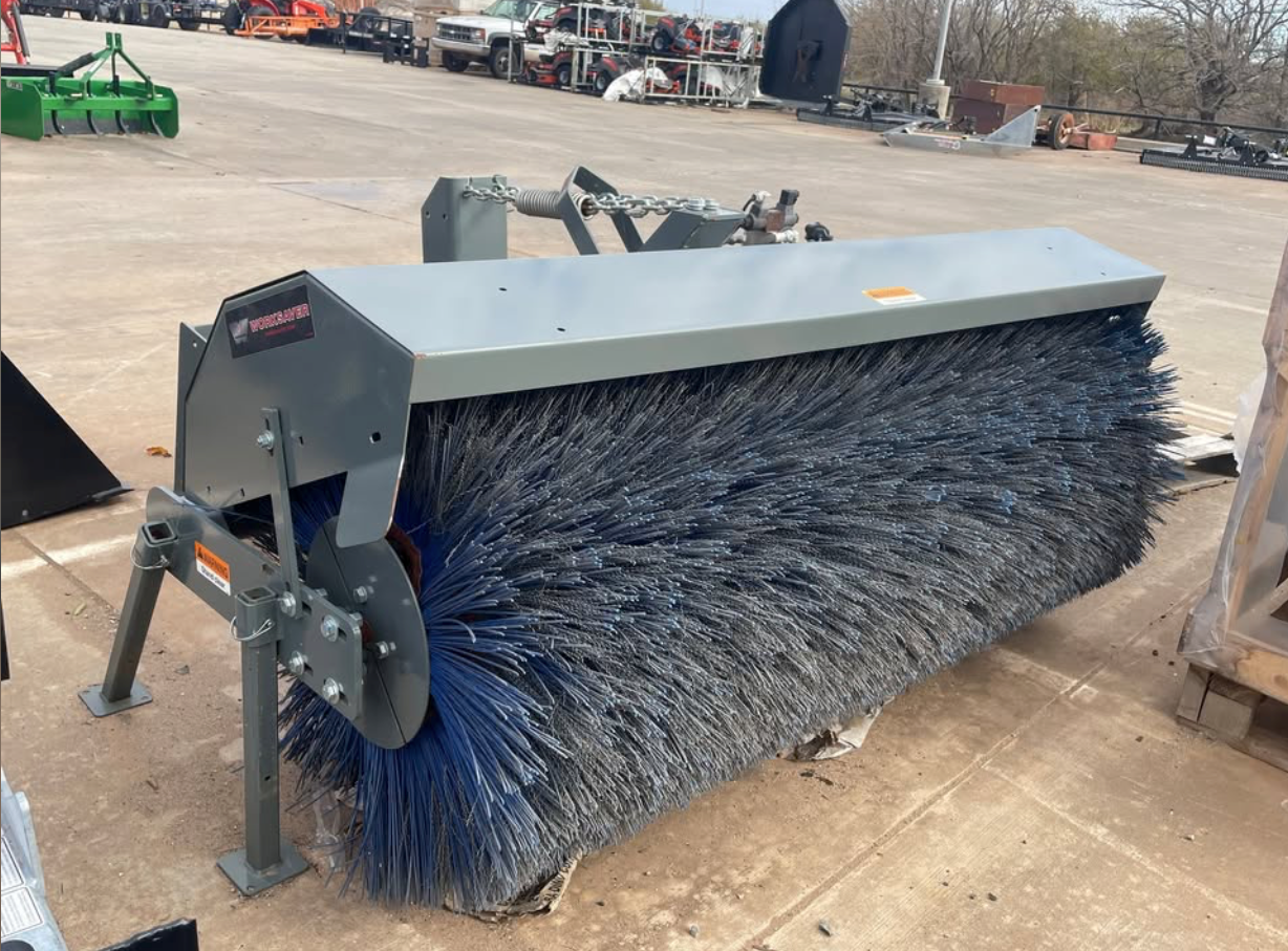 6' Hydro-Powered WorkSaver Power Broom